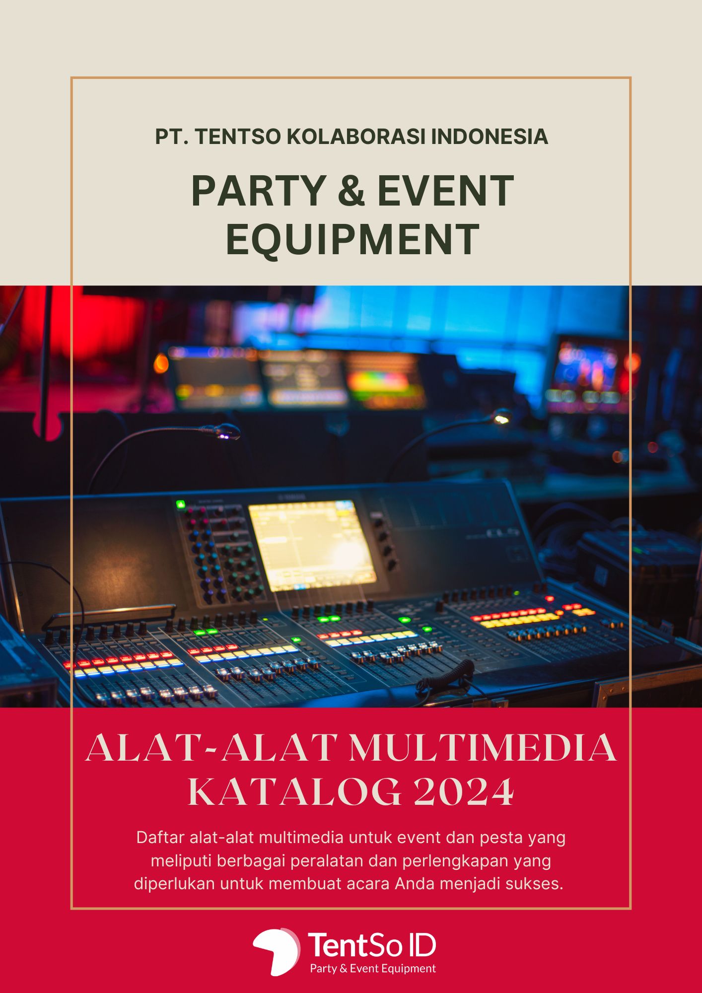 Katalog Produk - Tentso ID – Sewa Alat Event, Alat Multimedia, Tenda ...